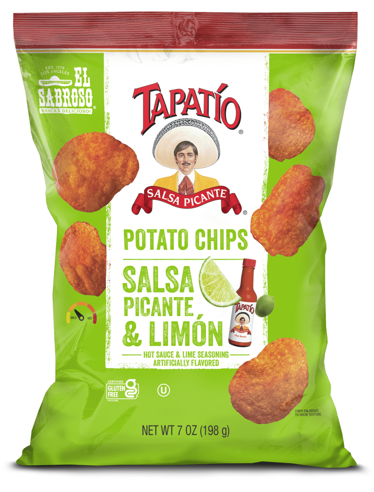 Tapatio Picante & Limon Potato 7 oz - Walmart.com