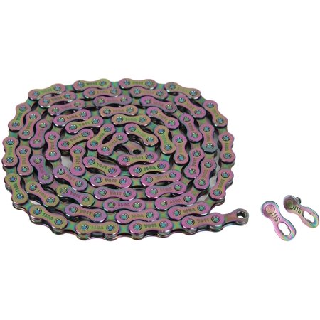 11 Speed Bike Chain, Carbon Steel Mountain Bike Chain Colorful Road ...