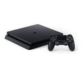 Restored PlayStation 4 1TB Slim Console And Extra Wave Blue Dualshock 4 ...