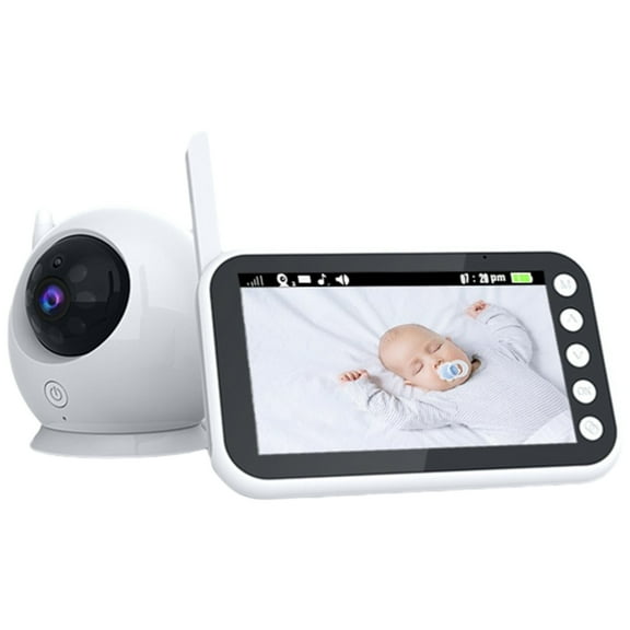 Vb603 wireless video color baby monitor high resolution baby nanny ...