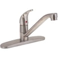 Kitchen Faucet Without Sprayer Pvd Brushed Nickel - Walmart.com