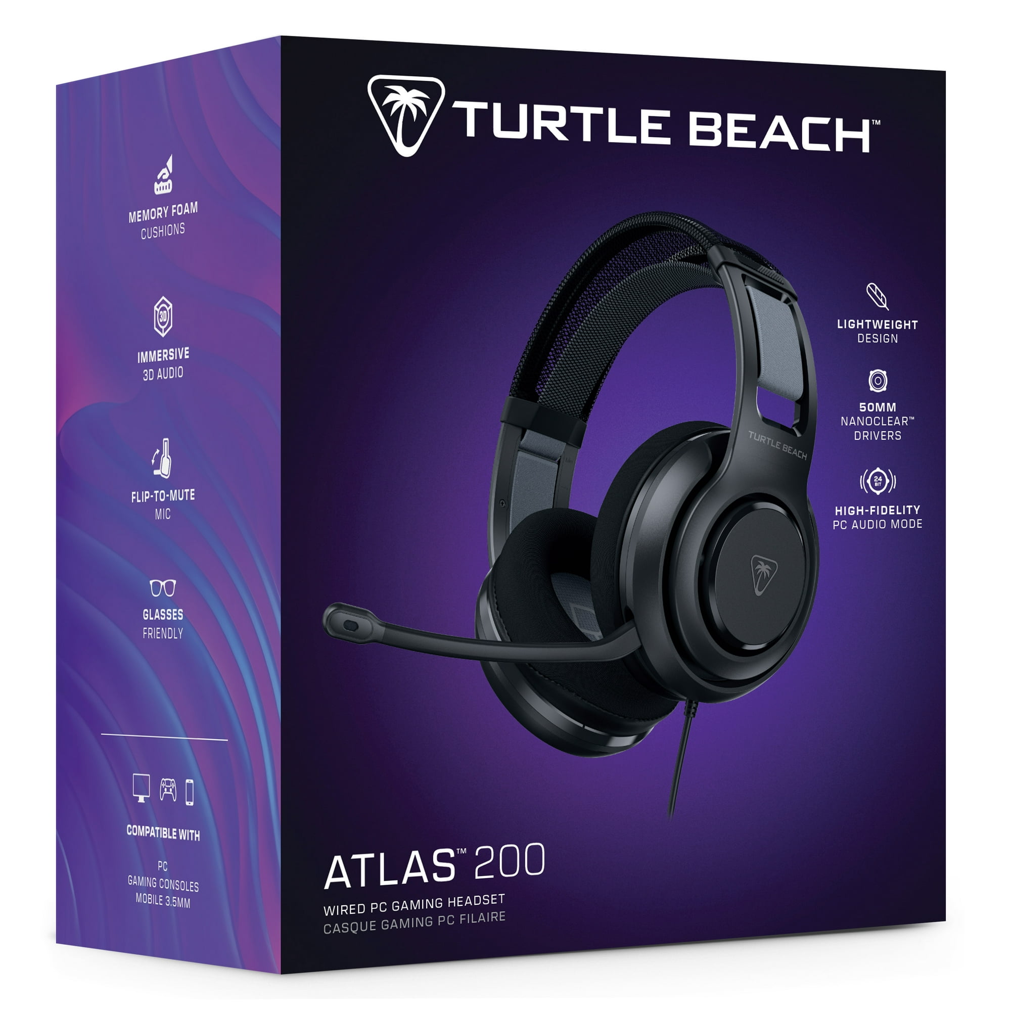 Click here for Turtle Beach Atlas 200 Wired Pc Gaming Headset prices