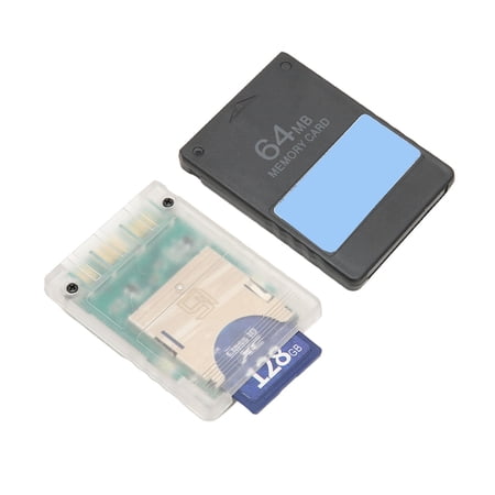 Gaming Card Adapter, Console Storage Card Adapter 64MB FMCBV1.966 ...