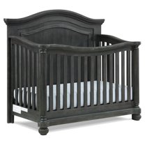 Heritage Baby Products Charleston 4-in-1 Convertible Wood Crib in Brown ...