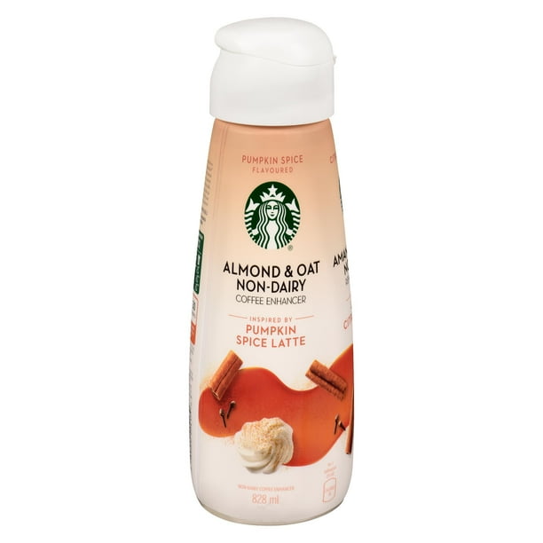 STARBUCKS Almond and Oat Non Dairy Pumpkin Spice Latte Coffee Enhancer ...