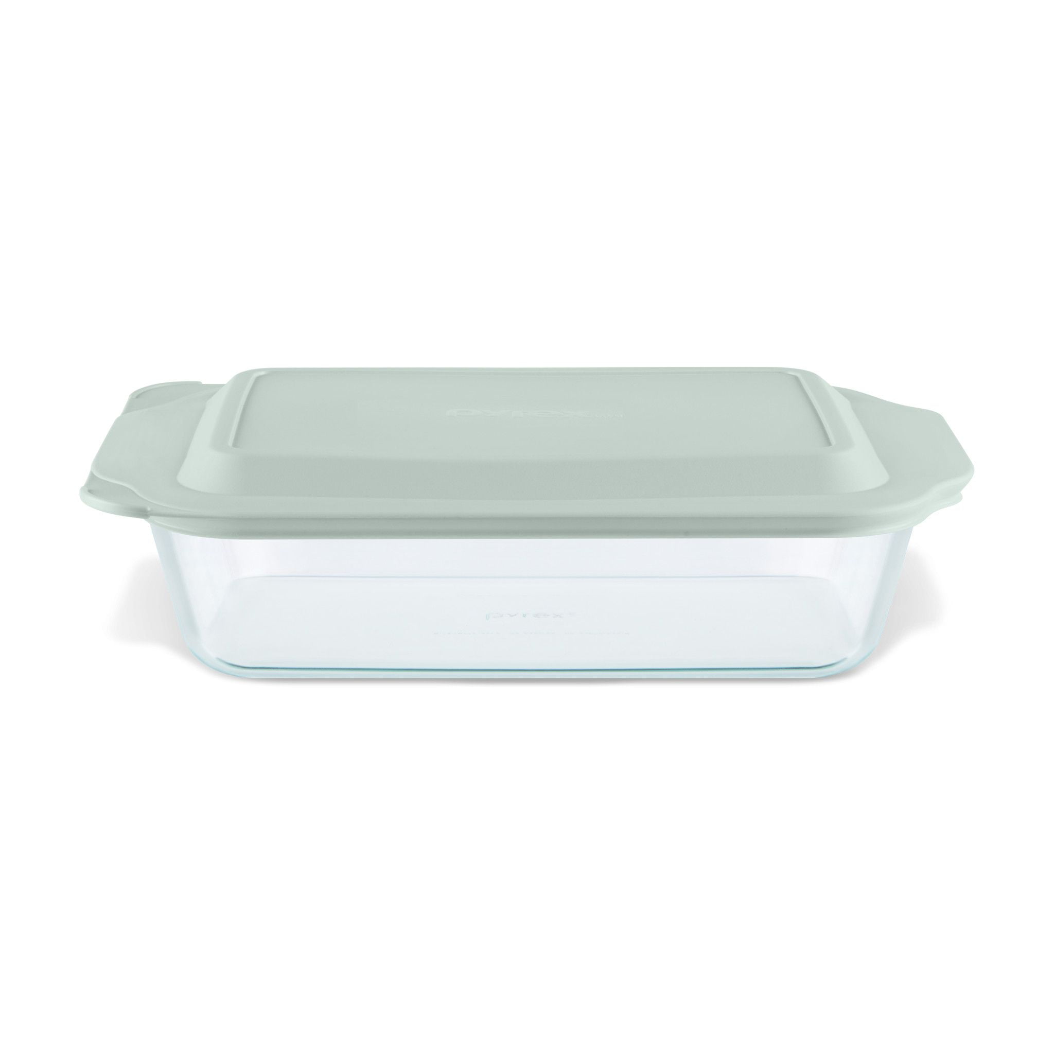 Pyrex® Deep 7 x 11" Rectangle Glass Baking Dish with Sage Green Lid ...