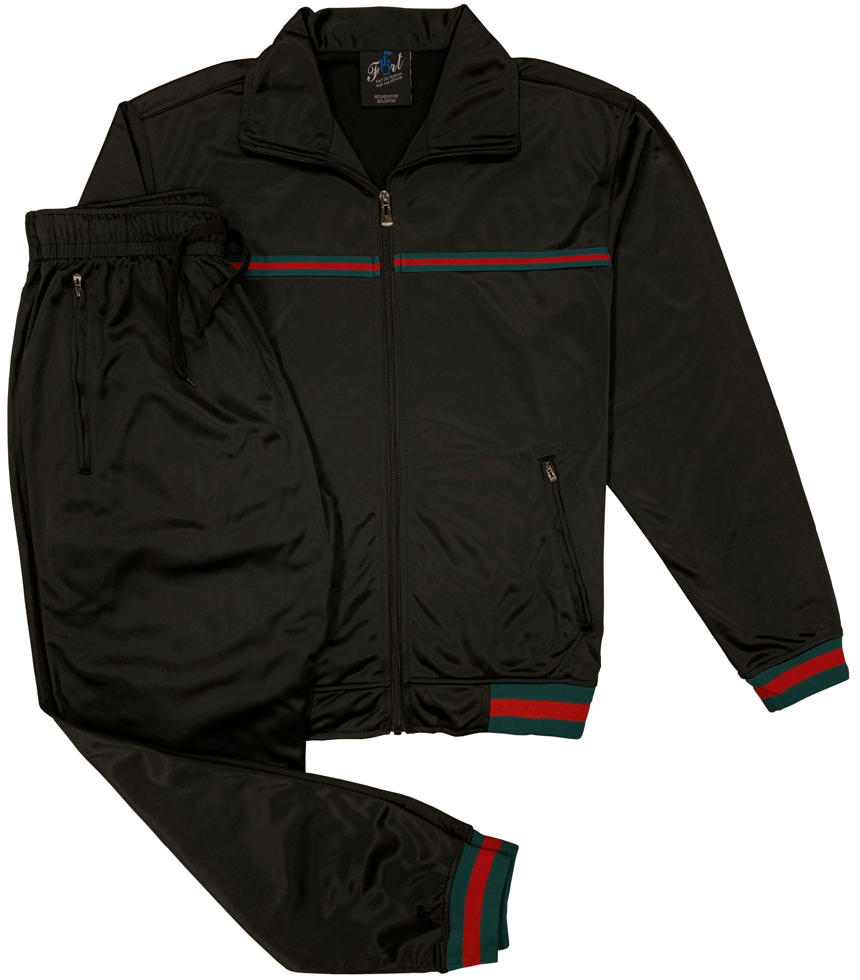 Mens' 2-piece Matching Tracksuit Reefing Spring Active Jogger top and ...