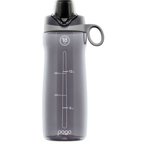 Pogo BPA-Free Plastic Water Bottle with Chug Lid, 18 oz - Walmart.com