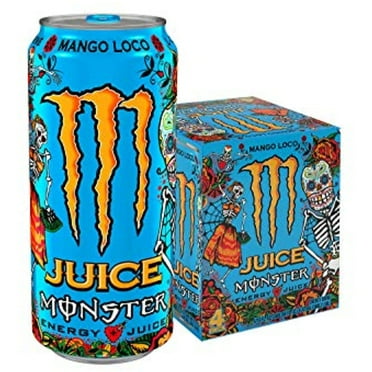 (12-Pack) Tropical Mango Loco Juice Monster w/ Energy, 16 fl oz Cans ...