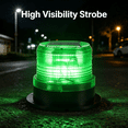 HIBIBUD 2026 New Solar Strobe Warning Safety Flashing Light Waterproof ...