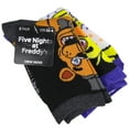 Five Nights at Freddy's Boys Kids FNAF Freddy and Chico Crew Socks 2 ...