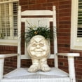 Homestyles Antique White Grandma Violet the Muggly Face Humorous Statue ...