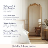 Crystal Art Gallery 22" x 64" Gold Filigree Arch Full Length Floor ...