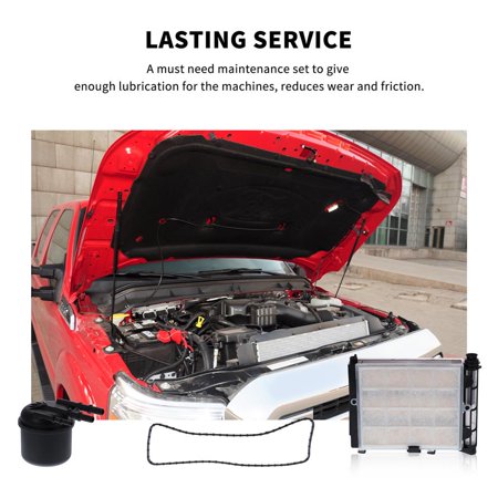 Engine Fuel Water Oil Filter Kit for Ford Efficiency Improving 2017 ...