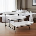JWQFBC 3 Tiers Dessert Stand Multifunctional 3 Tier Serving Stand ...
