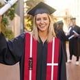 Class of 2026 Denmark Flag Stoles Sash For Graduation Pride Cheers ...