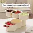 ANXPTIME Fruit and Nut Display Dish 2 Layer Construction Drain Basket ...
