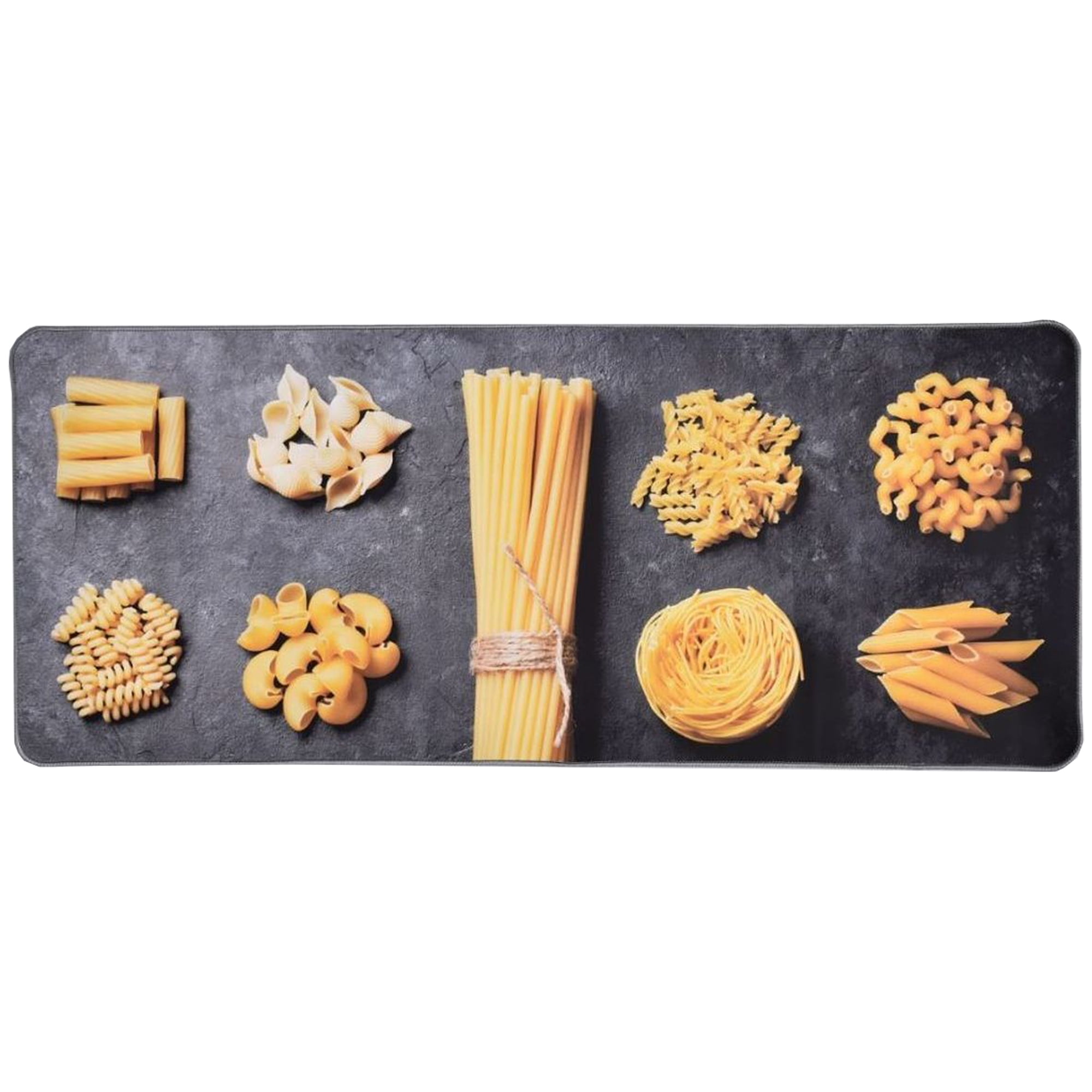 Pasta Anti Fatigue Kitchen Runner Rug 47" x 20" - Walmart.com