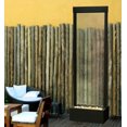 8' Waterfall Grande by Bluworld Black Onyx Frame w Clear Glass ...