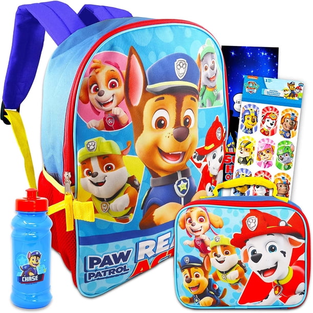 Paw Patrol School Supplies for Kids - Bundle with Paw Patrol Backpack ...