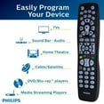 Philips 8 Device Elite Plus Backlit Universal Remote Control - Brushed ...