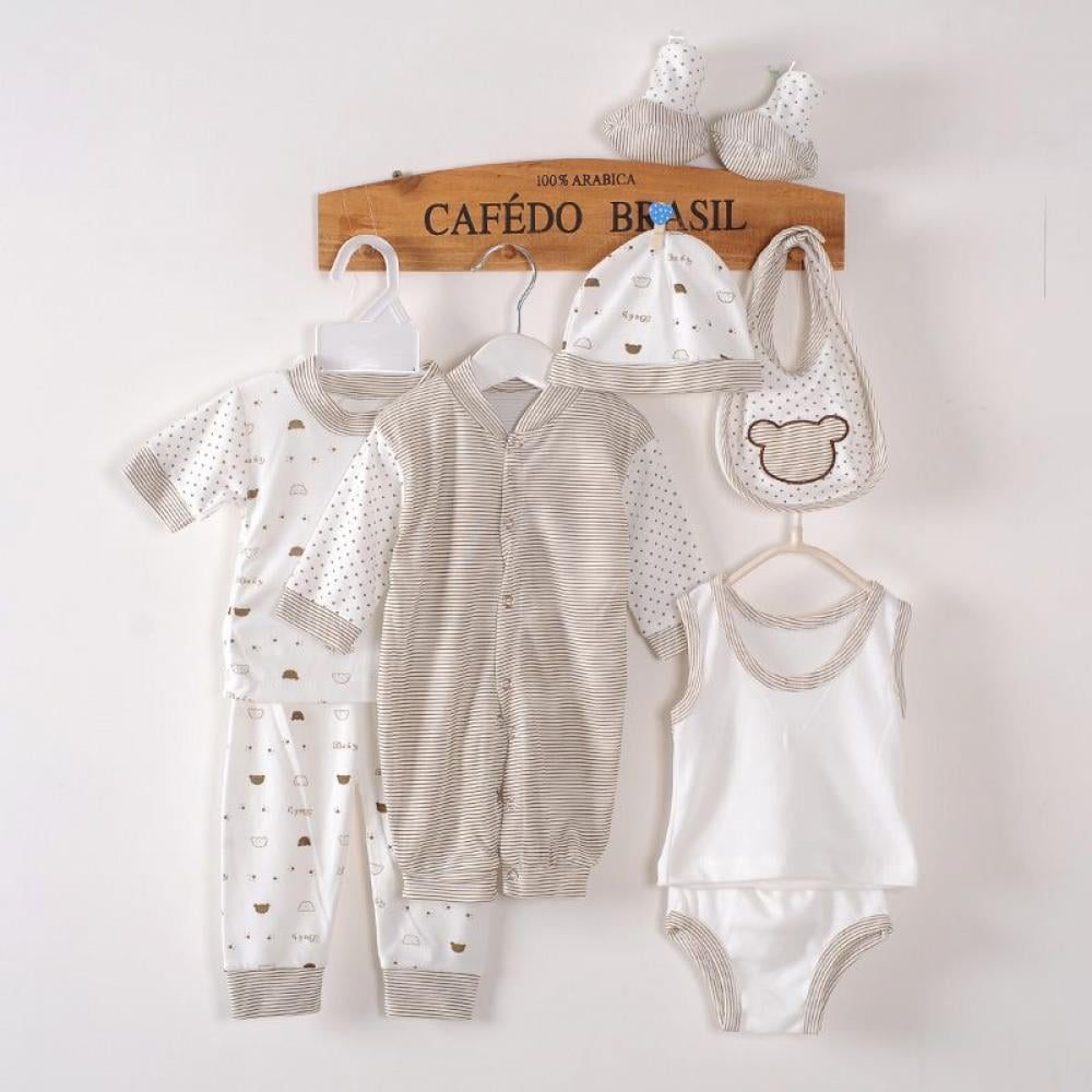 Clearance!8-Piece Newborn Clothes and Accessories Set for Baby Boy and ...