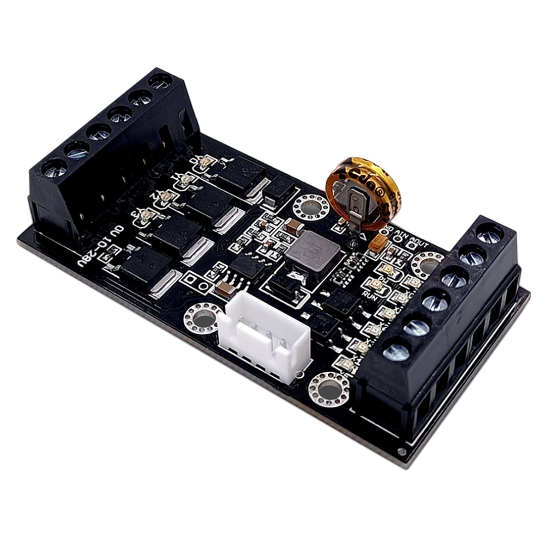 Placa de Control Industrial PLC MóDulo PLC FX1N-10MT Entrada AnalóGica ...