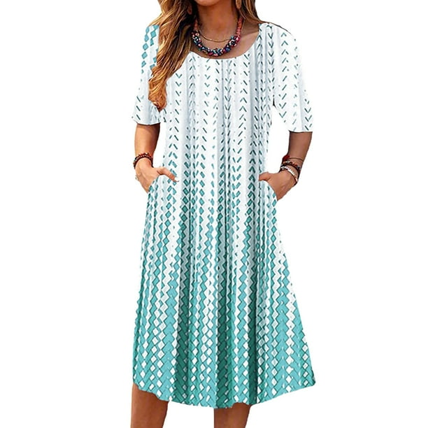 Niuer Ladies Loose Baggy Maxi Dresses Women Kaftan Long Dress Boho