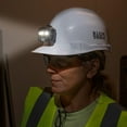 Klein Tools 56062 Rechargeable LED Headlamp for Hard Hats, 300 Lumens ...