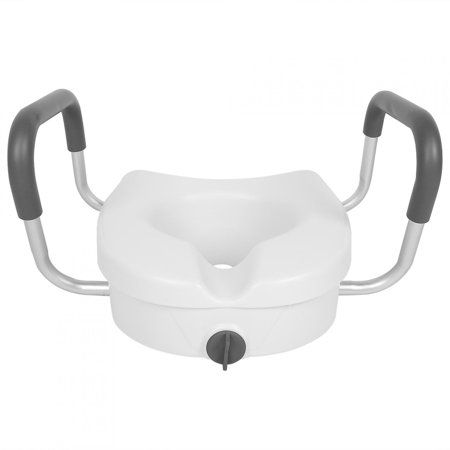 Ymiko Elevated Raised Toilet , Commode Booster Riser, Adjustable ...