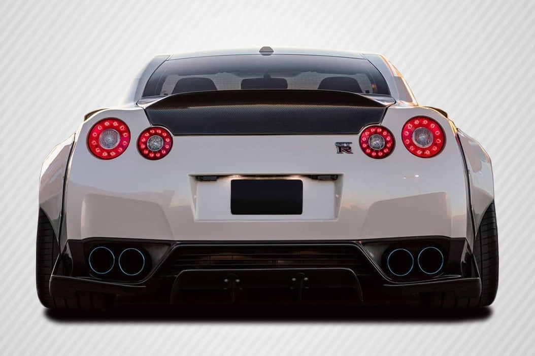 2009-2016 Nissan GT-R R35 Carbon Creations LBW Rear Diffuser ...