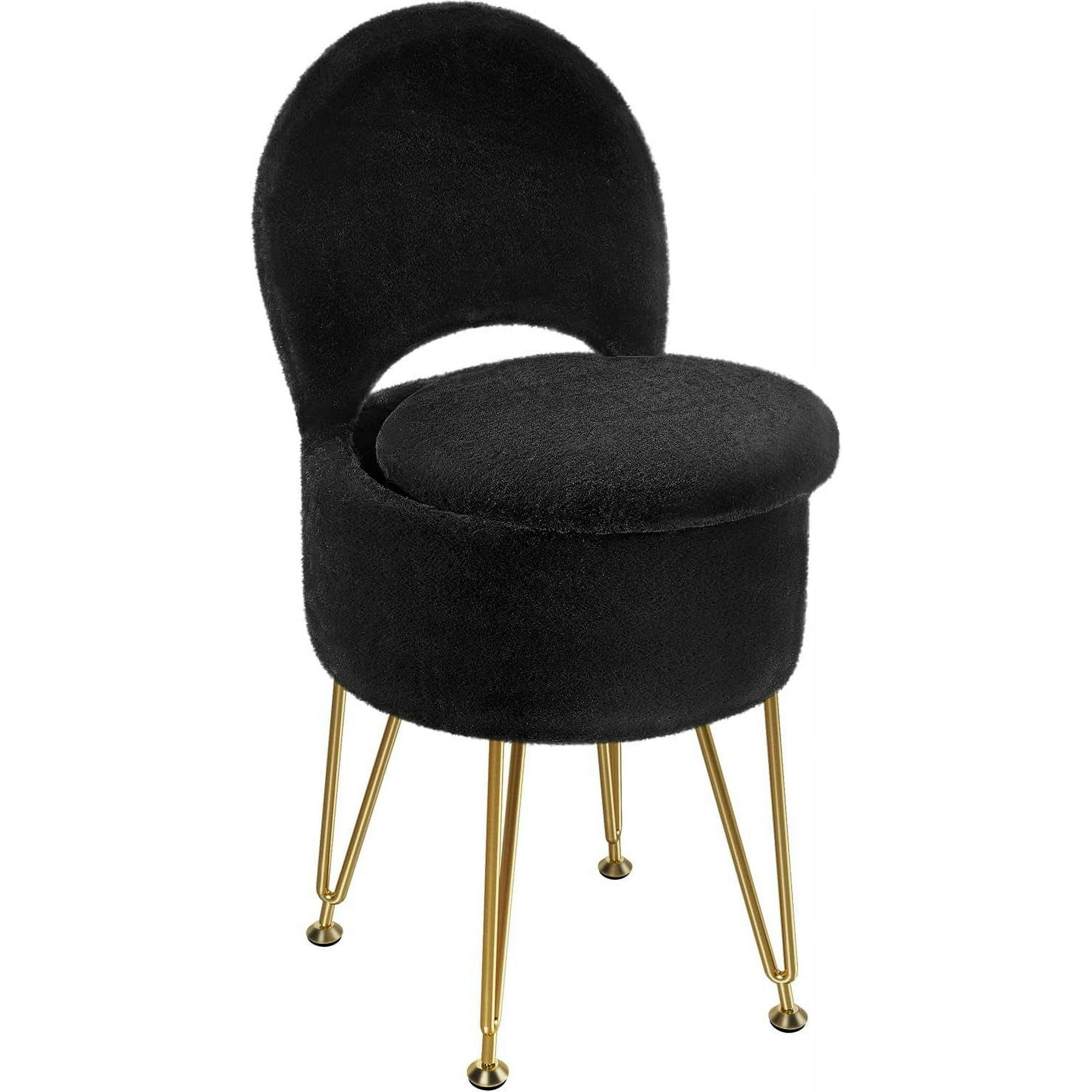 Click here for Unbranded Small Vanity Stool Chair With Storage An... prices