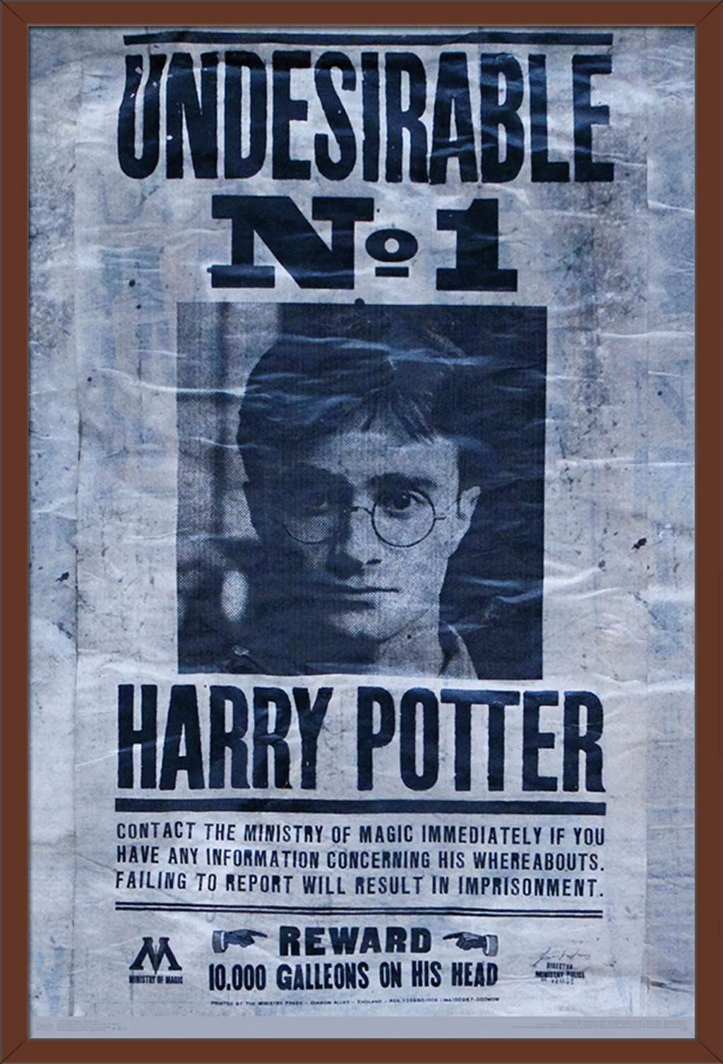 The Wizarding World: Harry Potter - Undesirable Wall Poster, 22.375" x ...