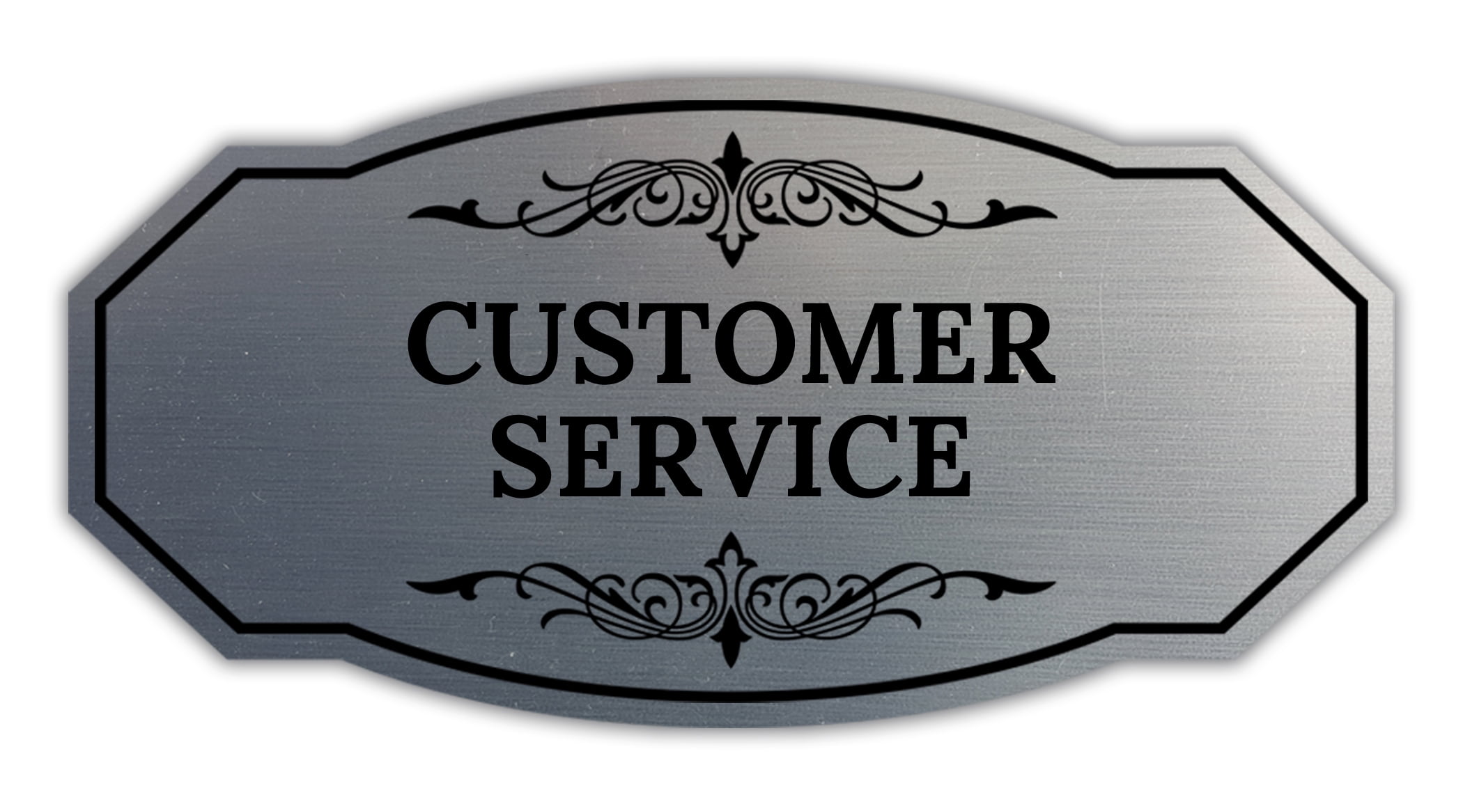 Signs ByLITA Victorian Customer Service Department Graphic Sign ...