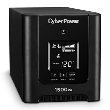 CyberPower 1500VA PFC UPS LCD - Power Backup Battery, Surge Supply ...