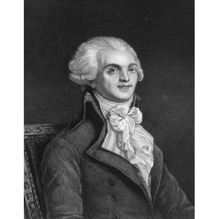 Maximilien Robespierre /N(1758-1794). French Revolutionist. Stipple And ...