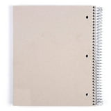 Mintra Spiral Notebook, 5 Subject, Wide Ruled, 200 Sheets, Poly Cover ...