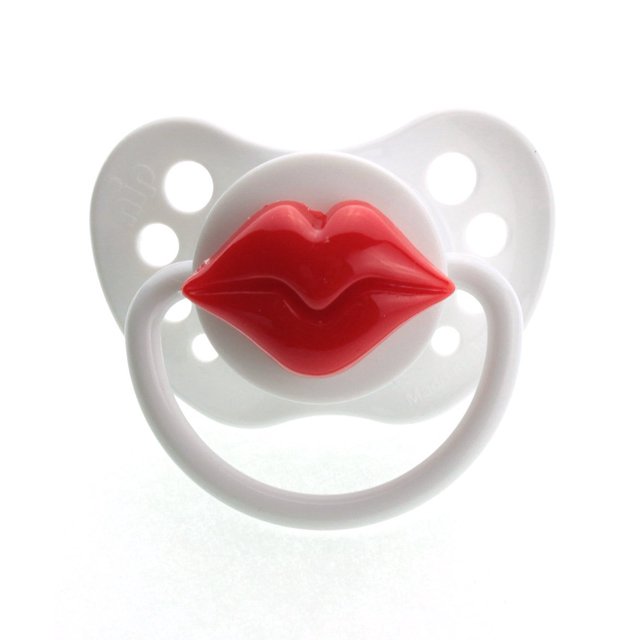 Lip on Colored Pacifier - Walmart.com