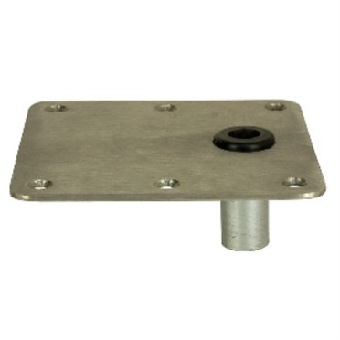 Attwood Lock-N-Pin Base Plate, 7" x 7" - Walmart.com