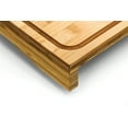 Camco Bamboo Stove Top Work Surface with Adjustable Legs & Built In ...