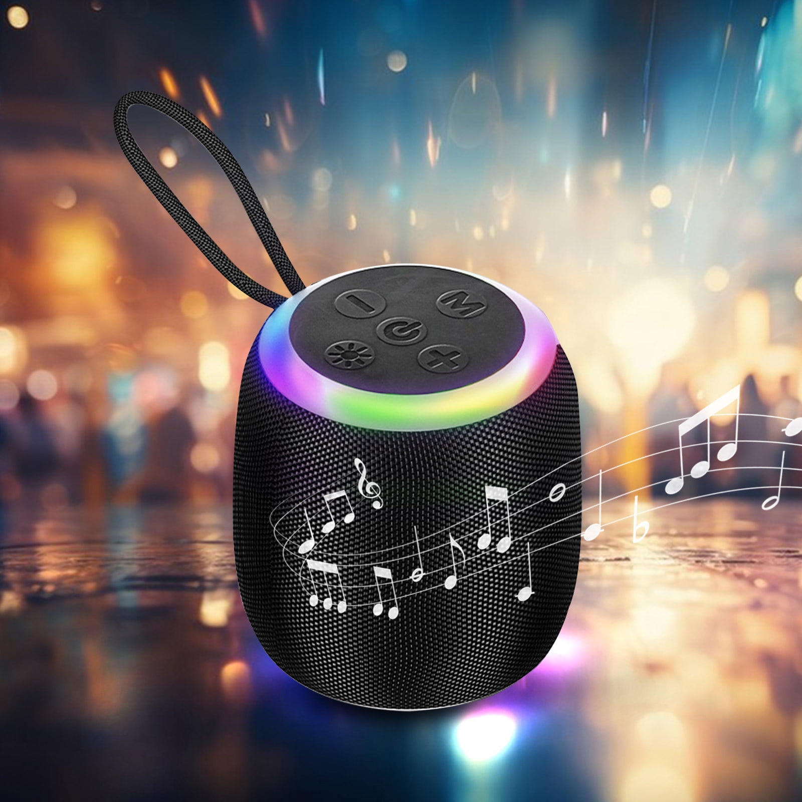 Click here for Cbhvnt Colorful Light Bluetooth Speaker  Luminous... prices