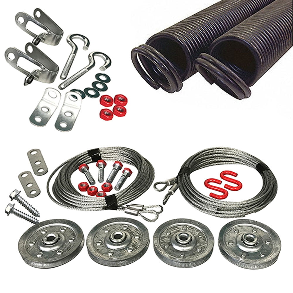 Garage Door Extension Spring PRO-KIT Double Looped for 7' High Door 25 ...