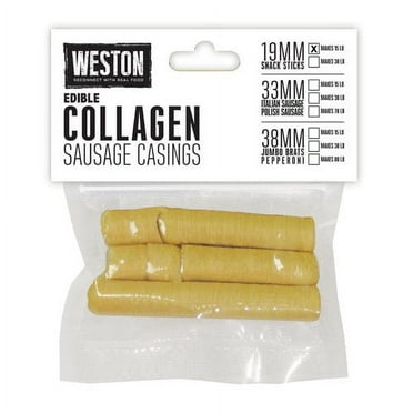 LEM 134B Edible Collagen Casing 32 mm Fresh - Walmart.com