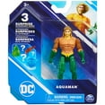 DC Comics, 4-Inch Aquaman Action Figure with 3 Mystery Accessories ...