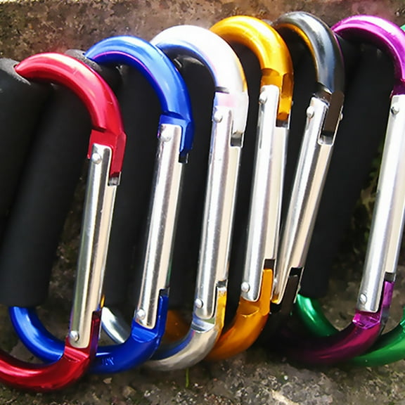 Emlimny Heavy Duty Carabiner Clip Climbing Carabiner 25kn 5600lbs Lock ...