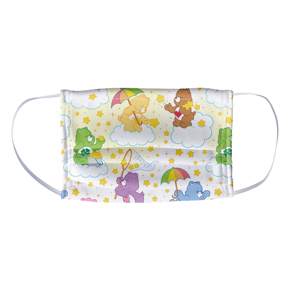 Care Bears Cloud 1-Ply Reusable Face Mask Covering, Kids - Walmart.com