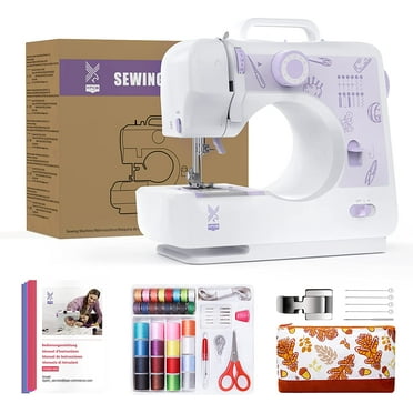 KPCB Small Sewing Machine for Beginners, 12 Stitches with Reverse ...