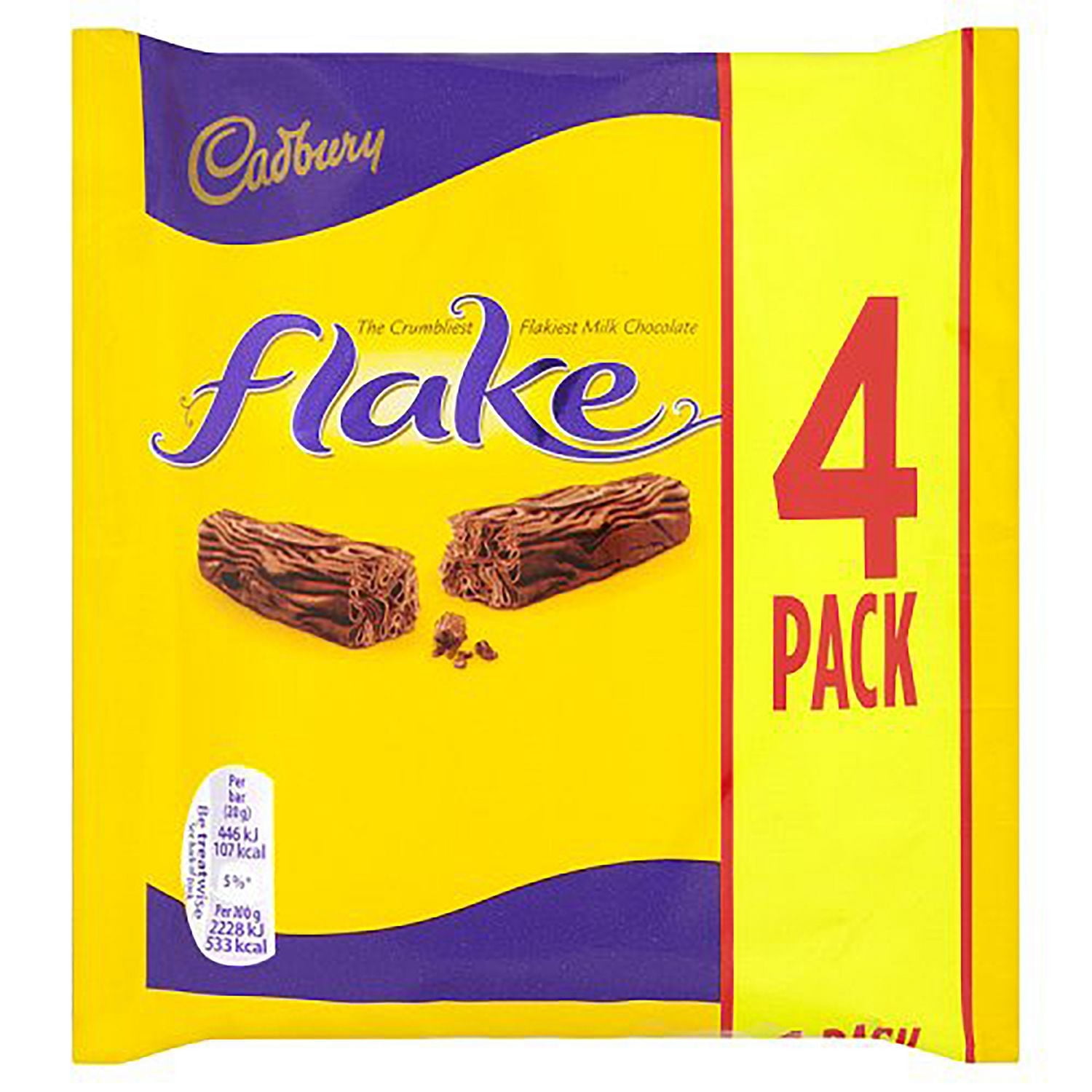 Click here for Cadbury Flake 4 Pack 80g prices