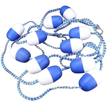 HEIBIN 16.4ft Pool Rope With Floats, Swimming Pool Safety Divider, Pool ...