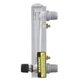 Acrylic Liquid Flow Meter, Adjustable, 0.3-3GPM, Panel Mount Type ...